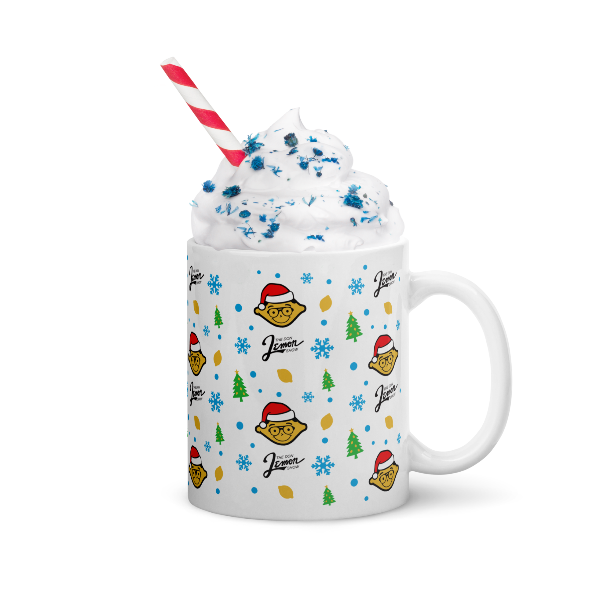 Lemon Head Holiday Mug – Don Lemon Merch Store