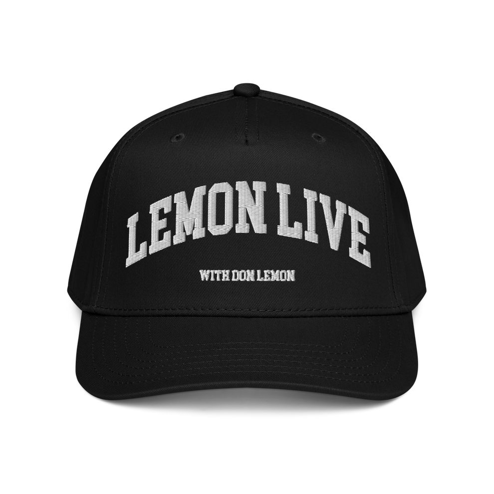 Lemon Nation White Puff Embroidery Hat – Don Lemon Merch Store